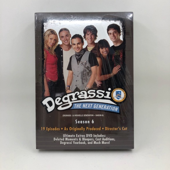 Alliance | Media | Degrassi The Next Generation Season 6 Dvd Box Set ...